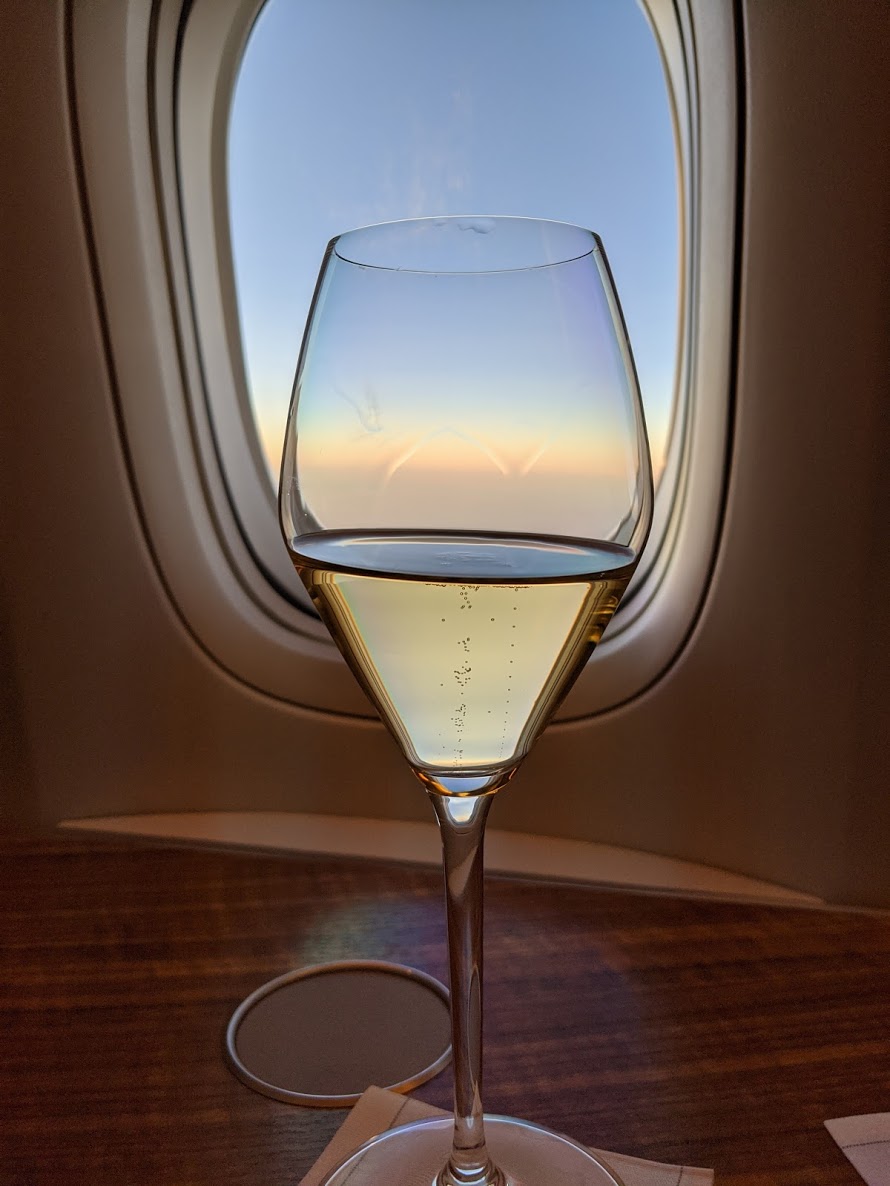Review: Cathay Pacific First Class 77W (New Catering + Bamford)
