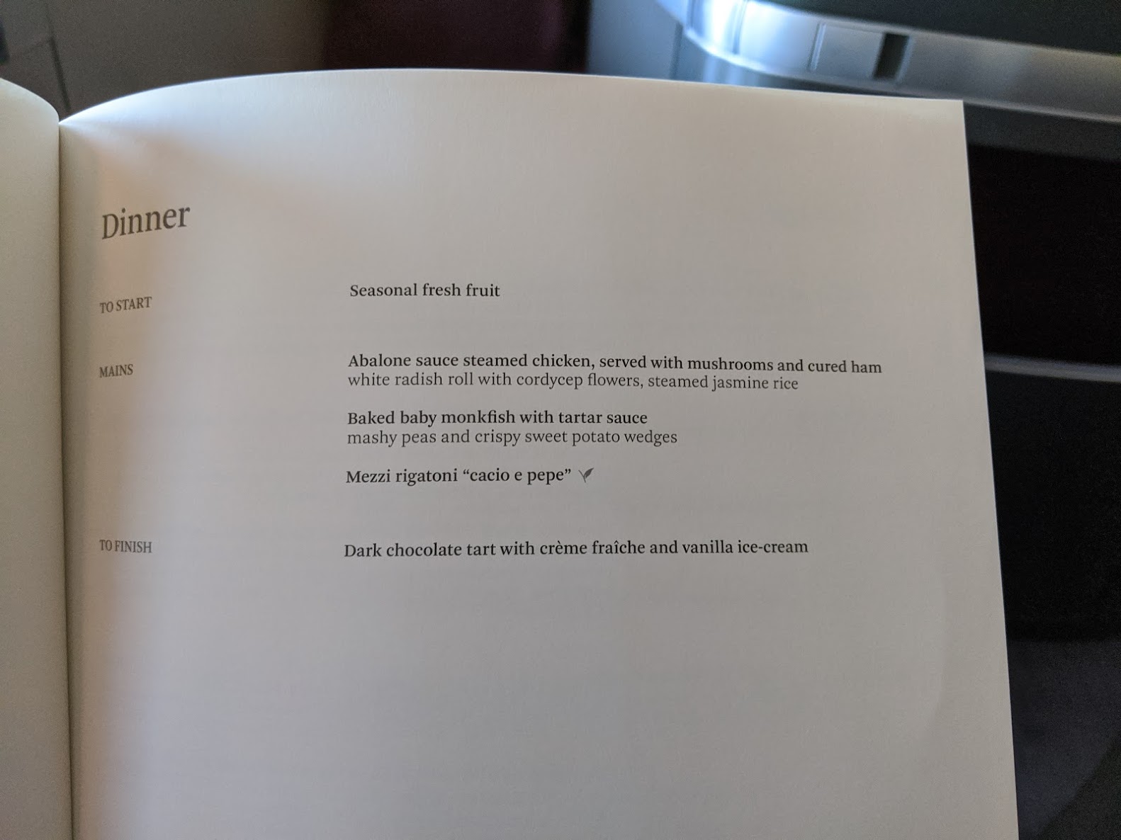 Review: Cathay Pacific First Class New York - Hong Kong